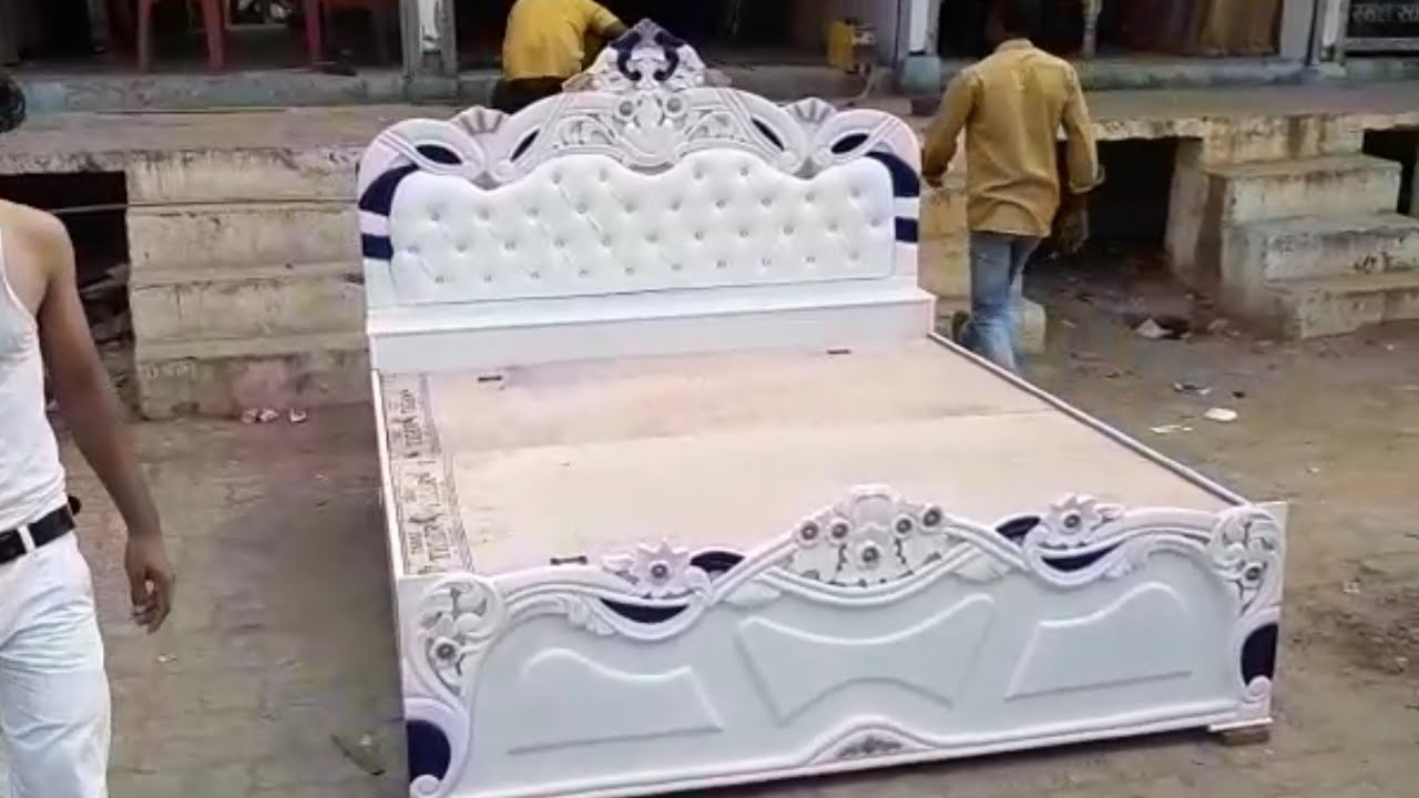6x6 bed design how to make bed design - YouTube
