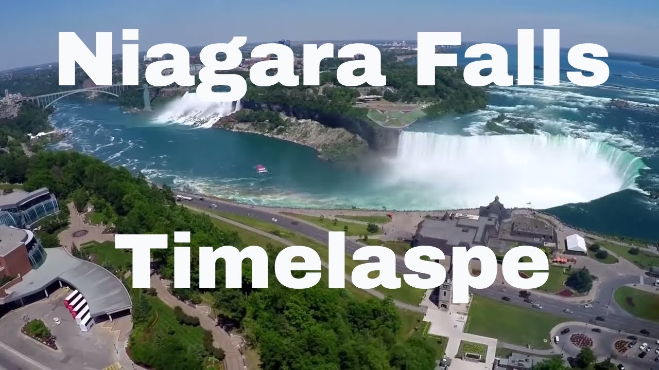 Niagara Falls Timelapse and Fireworks - YouTube