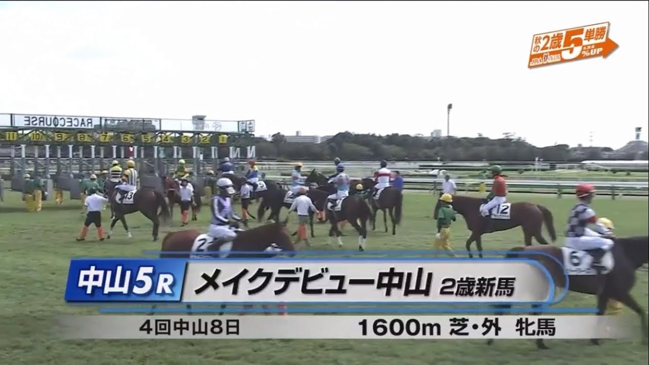 【2歳新馬/ロンドンアームズ】メイクデビュー中山[2023.9.30 中山第5R/1600m 芝] - YouTube