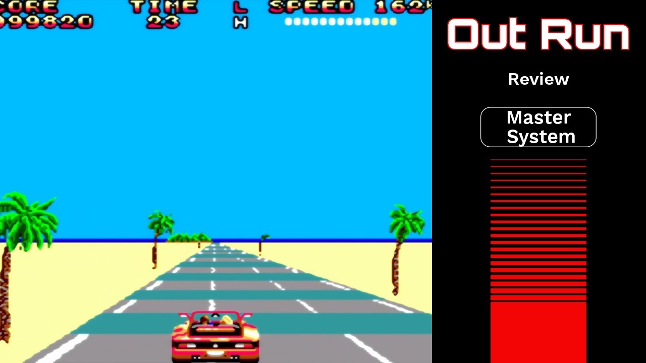 Out Run on Master System: the race of dreams... and 8-bit nightmares ...