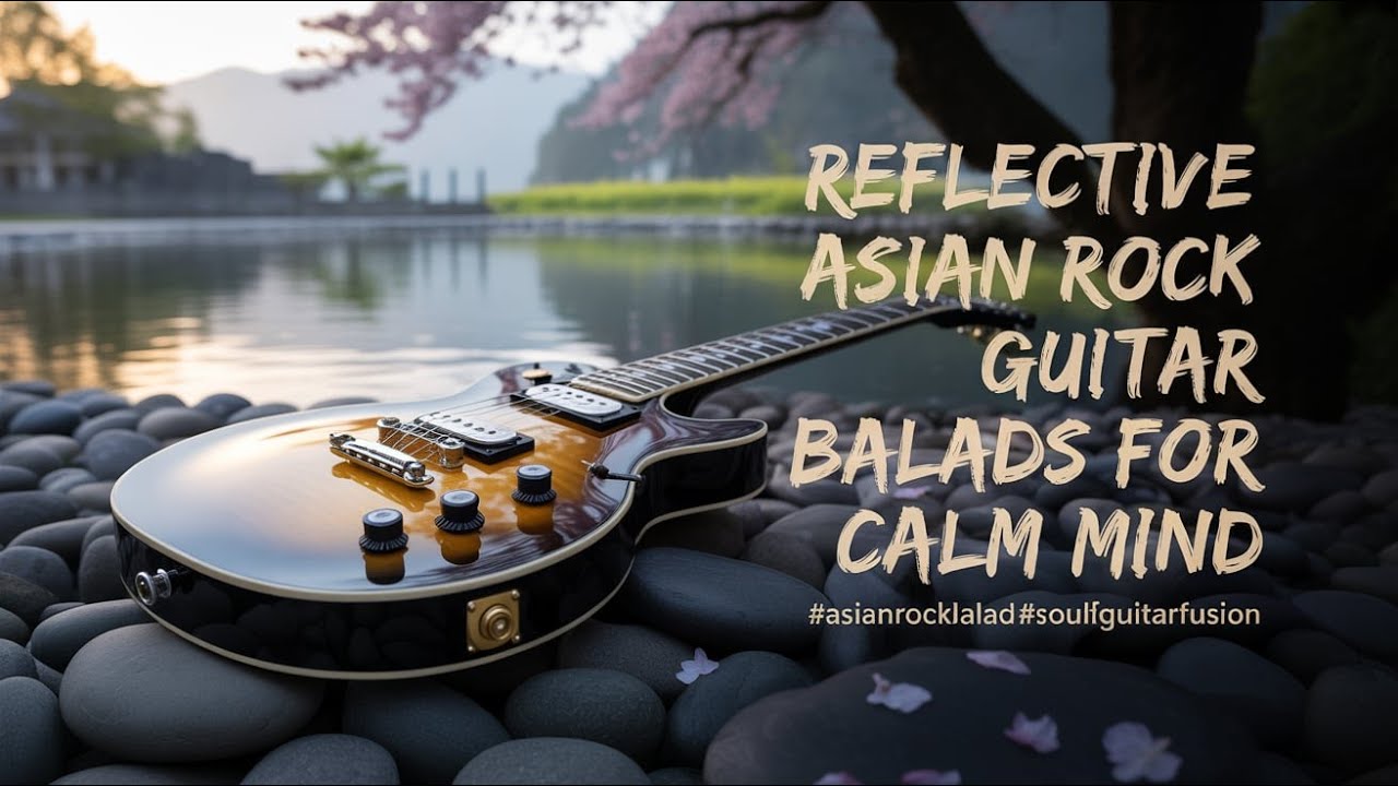 Reflective Asian Rock Guitar Ballads for Calm Mind #asianrockballad # ...