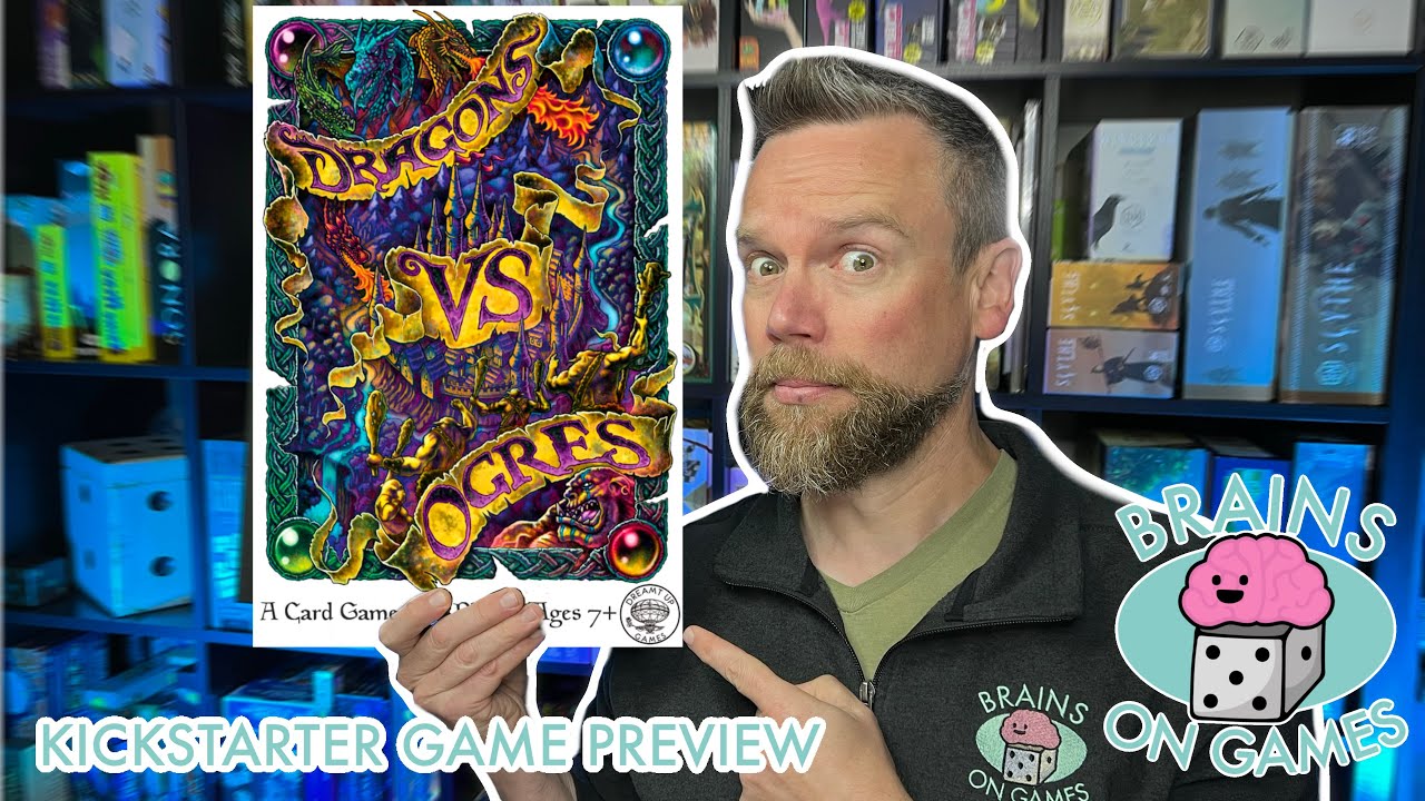Dragons Vs Ogres Kickstarter Game Preview - YouTube
