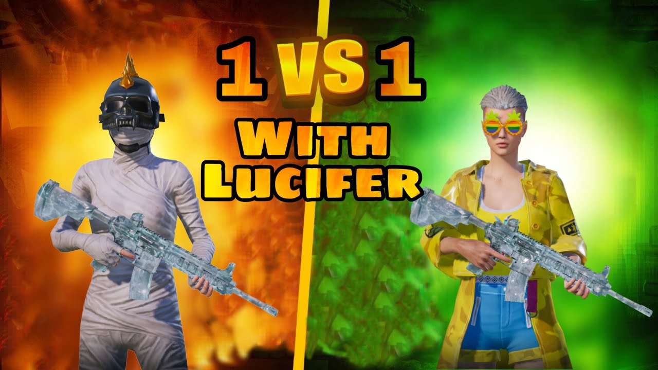 Lucifer Challenge Me 1V1 With M4🥵🔥 | ASTRO GAMER | BGMI - YouTube