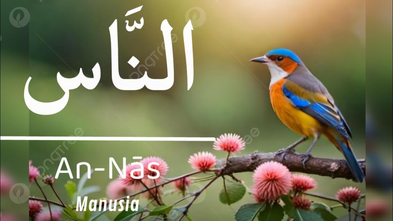 Surah Al- Nass with tajweed l quran video - YouTube