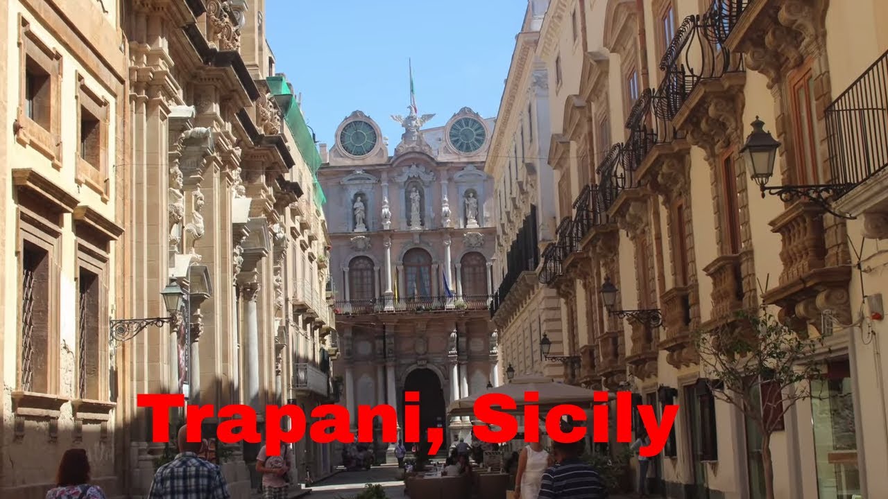 Trapani, Sicily AMAZING Baroque architecture and churches - YouTube