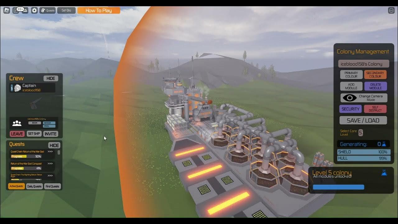 Roblox Starbase | Agrisynthesis Cargo Station time lapse - YouTube