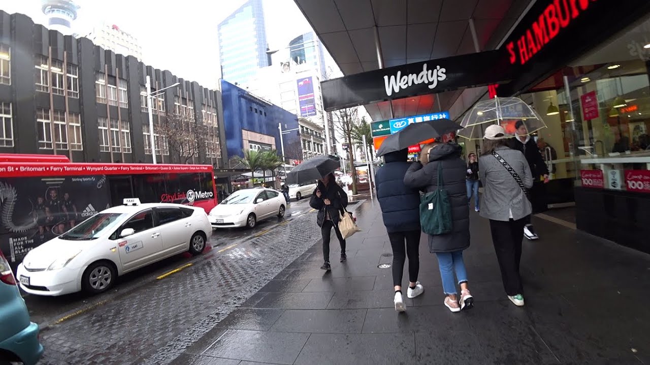 AUCKLAND City on a RAINY Day - New Zealand 🇳🇿 - YouTube