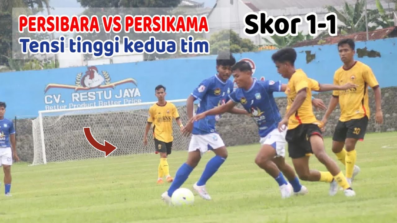 PERJUANGAN BERAT PERSIBARA SETELAH IMBANG LAWAN PERSIKAMA - YouTube