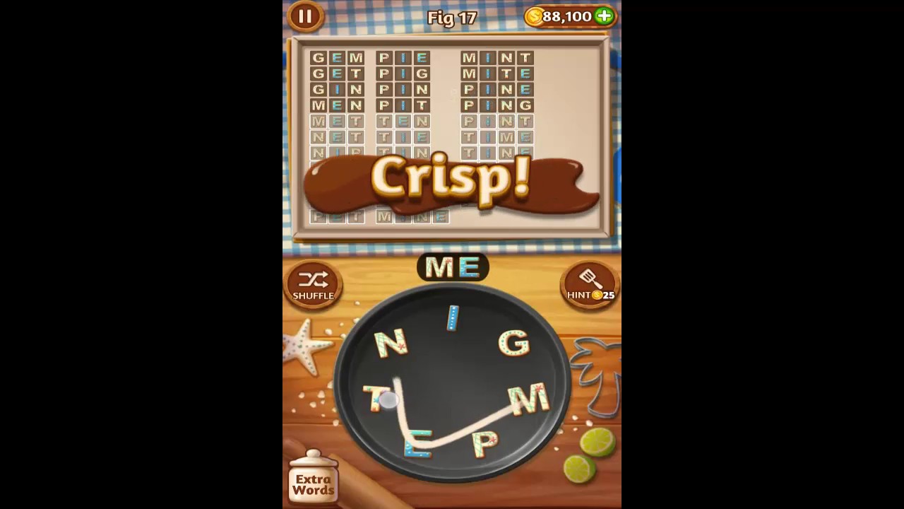 Word Cookies Fig Pack Level 17 Answers - YouTube