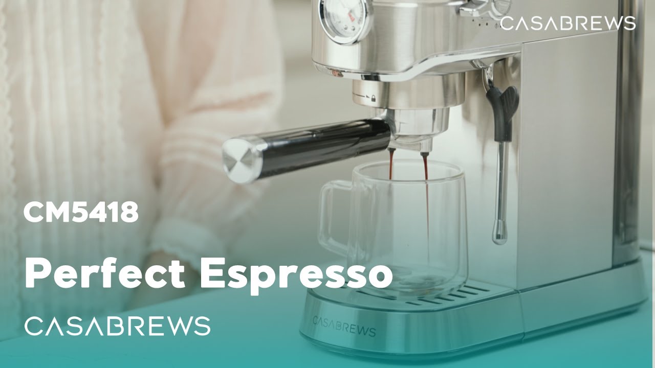 CM5418 Espresso Machine | How to Make the Perfect Espresso | Casabrews ...