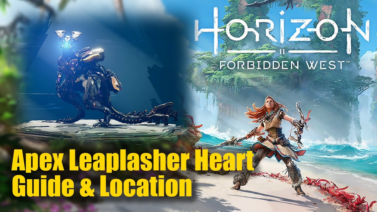 Horizon Forbidden West - Apex Leaplasher Heart Resources (Rare) - YouTube