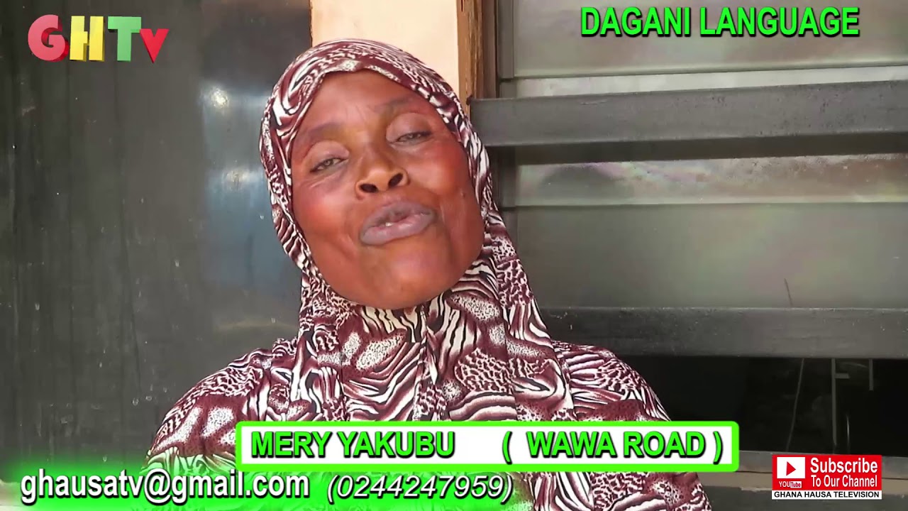 HAJIA DAGBANI WISHES ALL GHANAIAN BARKA DA SALLAH IN DAGBANI - YouTube