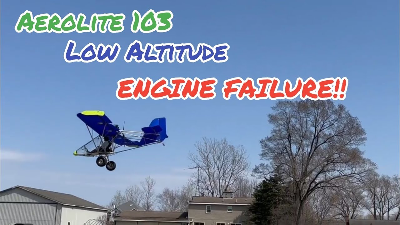 Aerolite 103 Engine Failure and explanation. - YouTube