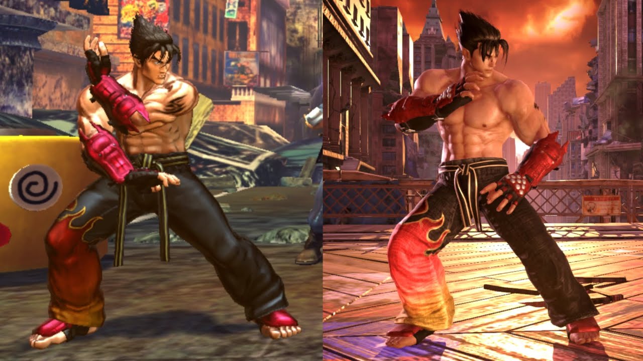 Tekken Animations | 2D vs 3D - YouTube