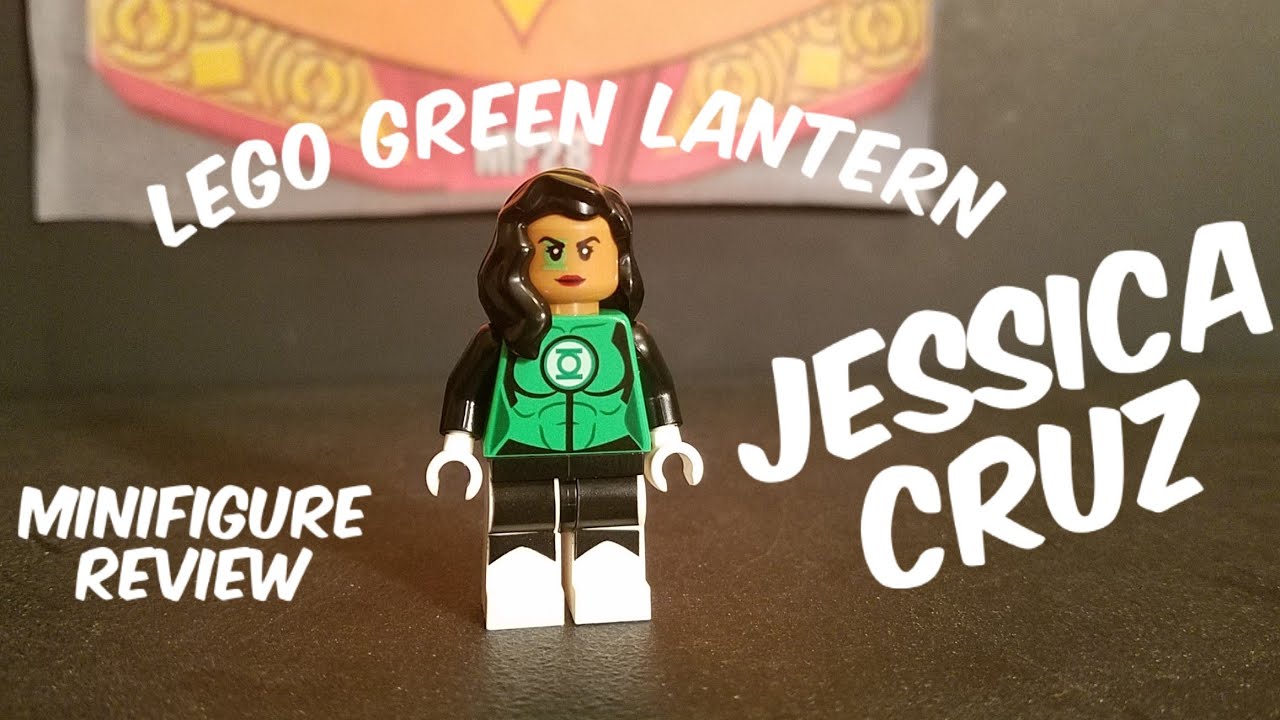 LEGO JESSICA CRUZ GREEN LANTERN MINIFIGURE & AQUAMAN RAGE OF ATLANTIS ...