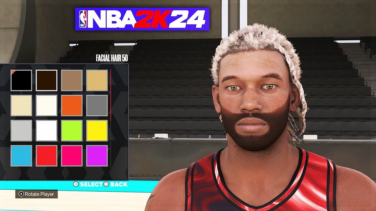 NBA 2K24: ALL HAIRSTYLES & FACIAL HAIR IN THE GAME! [PS5] - YouTube