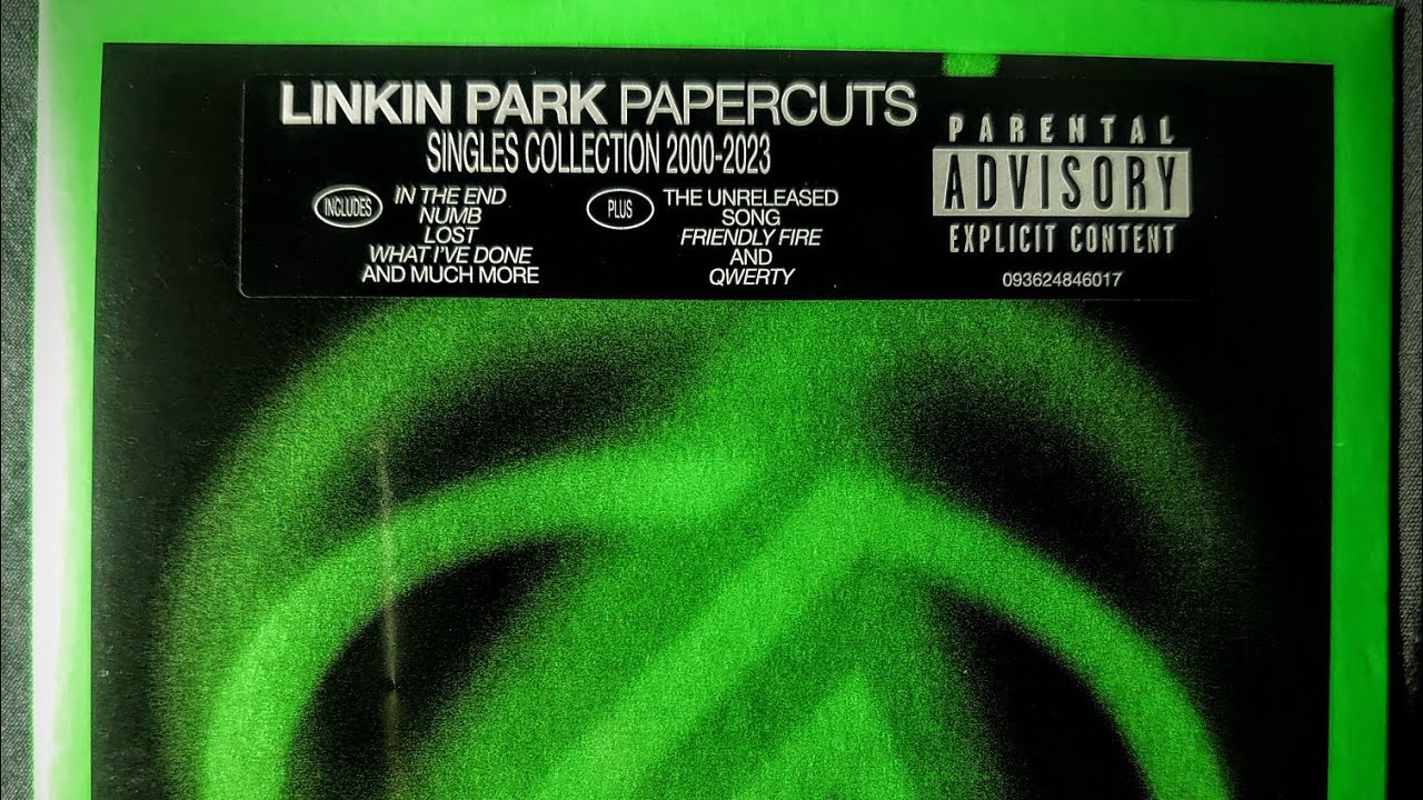 Papercuts - Linkin Park CD Unboxing (2024) - YouTube