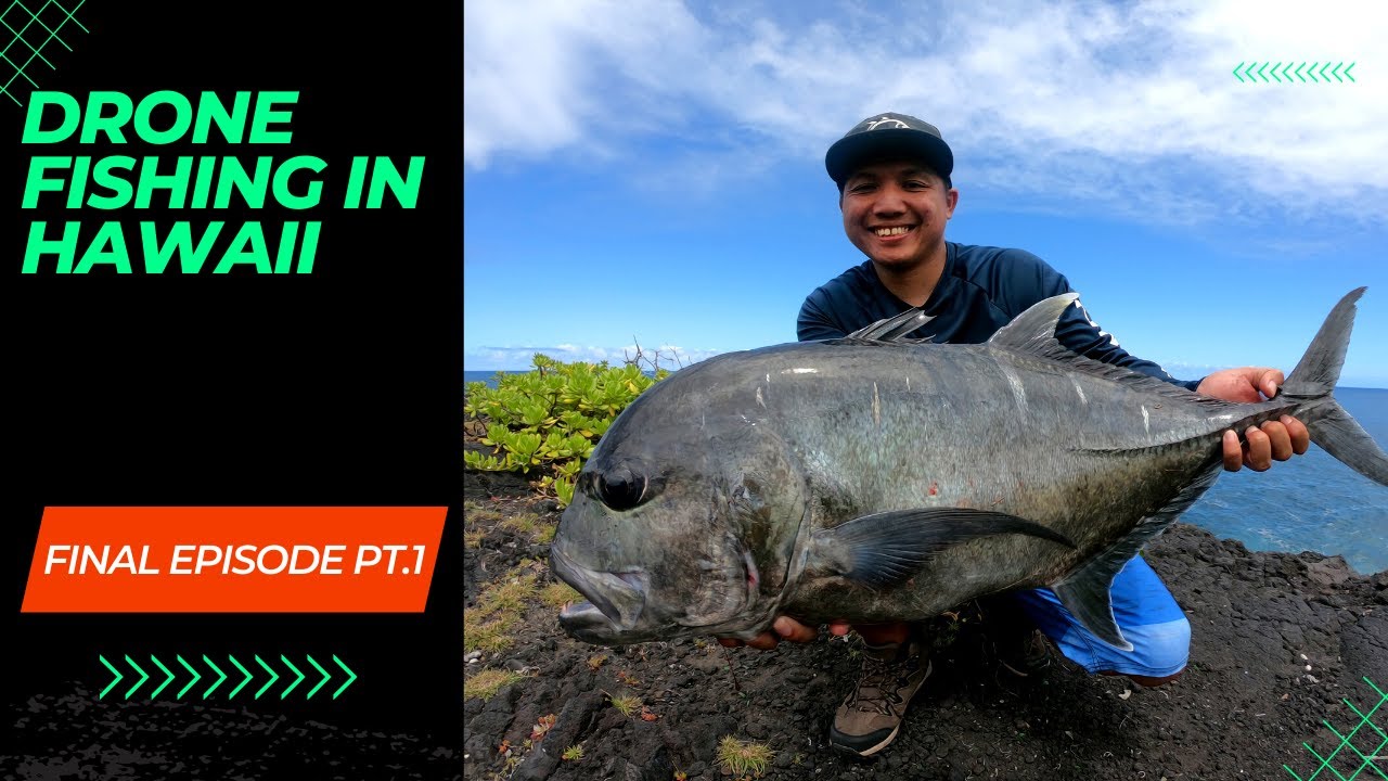 Catching Ulua and Shibi on Homemade Jigs! || Drone Fishing Hawaii ...