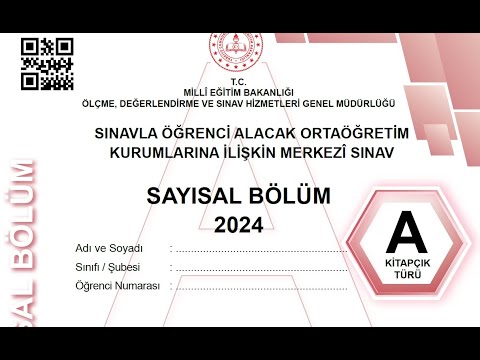 LGS 2024 FEN BİLİMLERİ SORU ÇÖZÜMLERİ