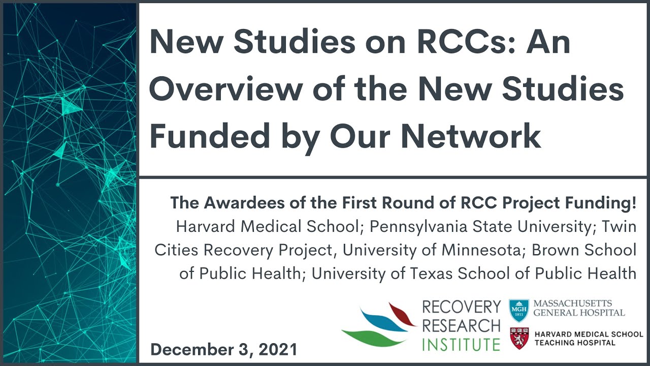 New Studies on RCCs: An Overview of the New Studies Funded by Our ...