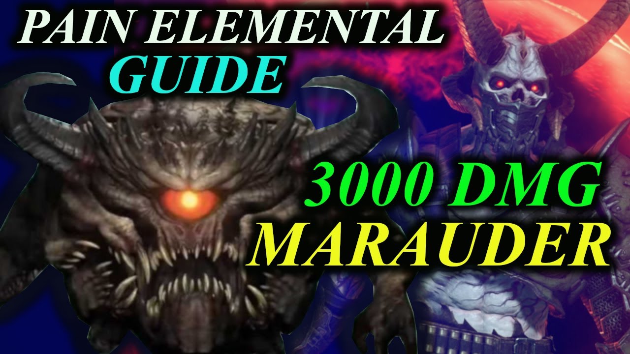 Doom Eternal Battlemode | Pain Elemental GUIDE + MARAUDER - YouTube