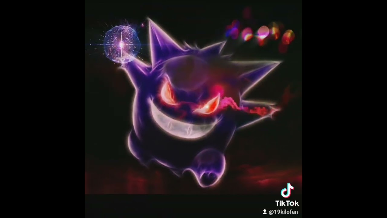 Gengar using Shadow Ball. - YouTube