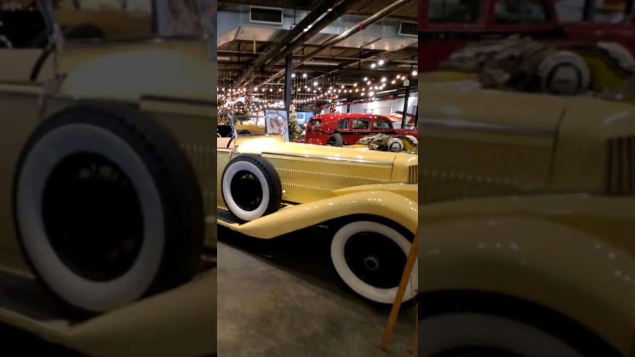 STUNNING 101 year old yellow limousine! - YouTube