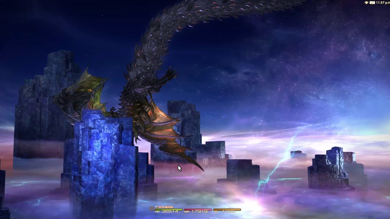 FFXIV - Shinryu Extreme farm run - SCH PoV - YouTube