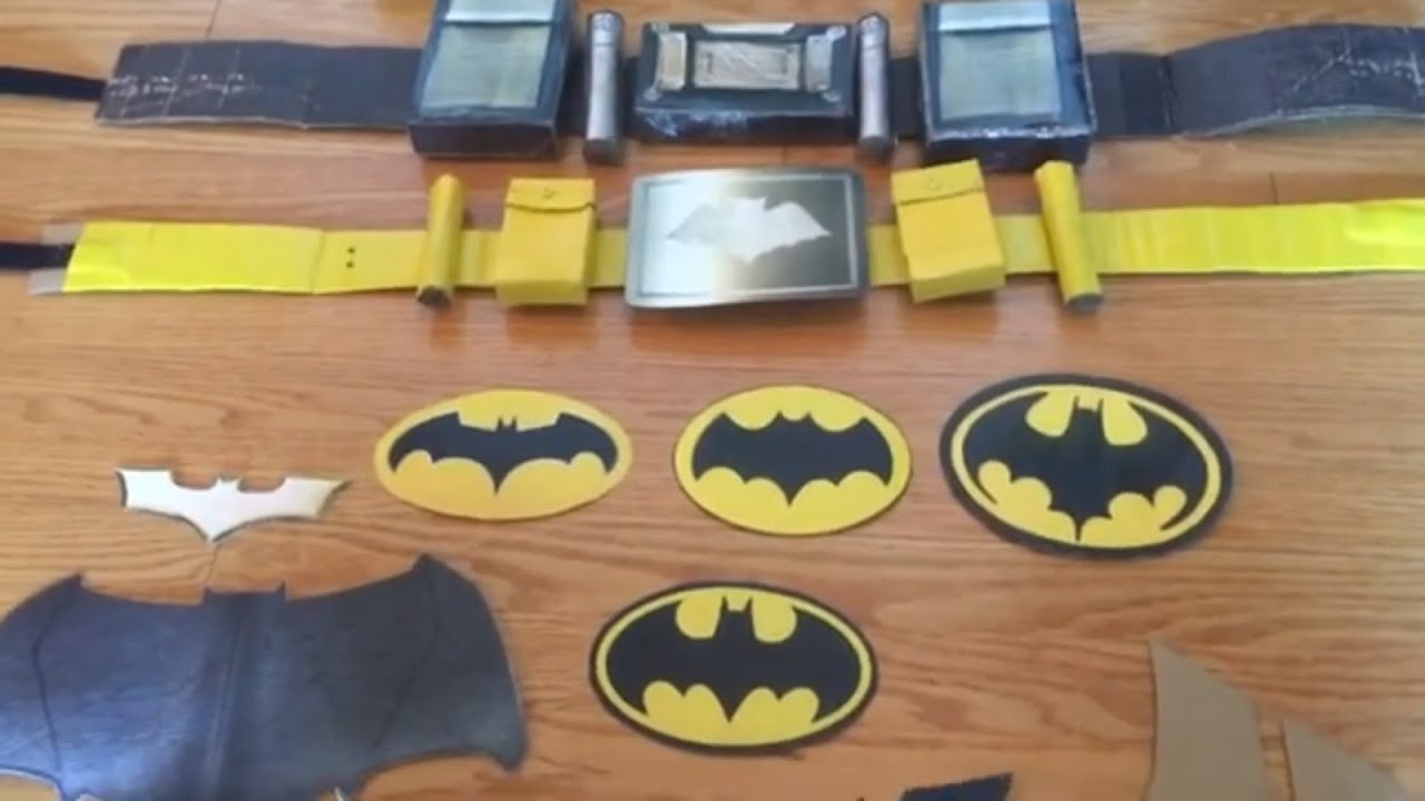 DIY Project how to make a Batman costume bat-belt or Batman utility ...