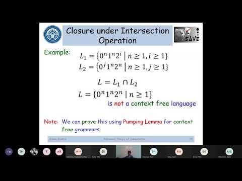 Closure Properties of Context Free Grammar (CFG) - YouTube