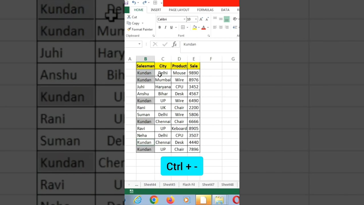 How To Delete Particular Data In Excel excel shorts viralshort YouTube How To Delete Particular Data In Excel excel shorts viralshort YouTube