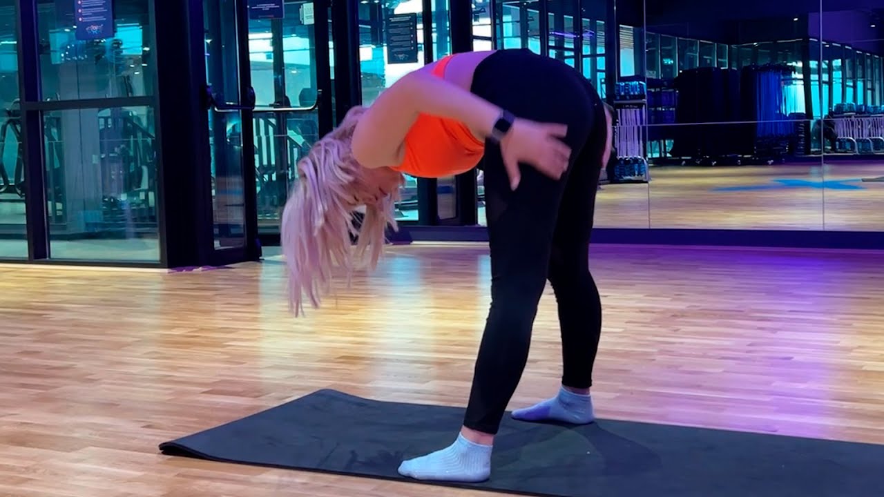 Yoga Contortion - Flexible Yoga Stretching Splits Workout - YouTube