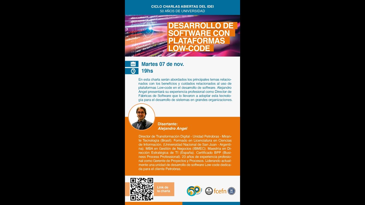 Desarrollo de software con plataformas LOW-CODE - YouTube