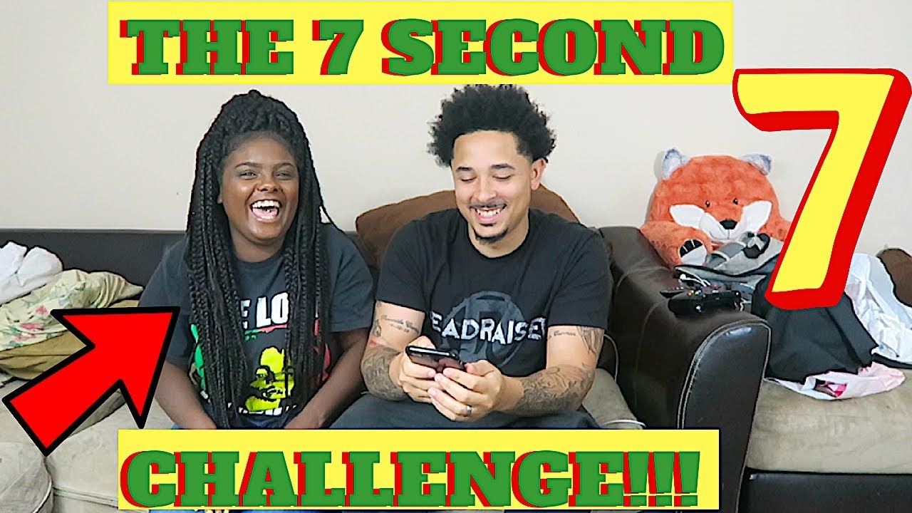 The 7 second challenge!!!!(I CANT BELIEVE SHE DID THIS!!) - YouTube