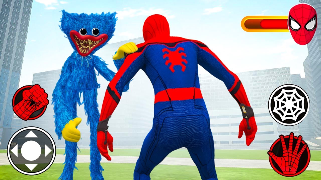 Playing as Spider-Man VS Poppy Playtime Chapter 3 in Garry's Mod - YouTube