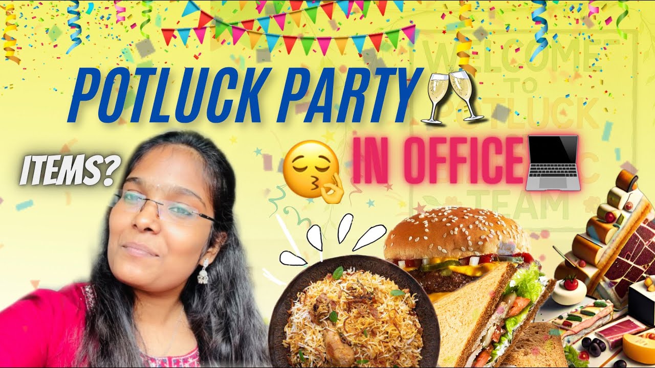 Potluck Day at Work 🥗 | Simple & Tasty Dishes You’ll Love!#potluck # ...