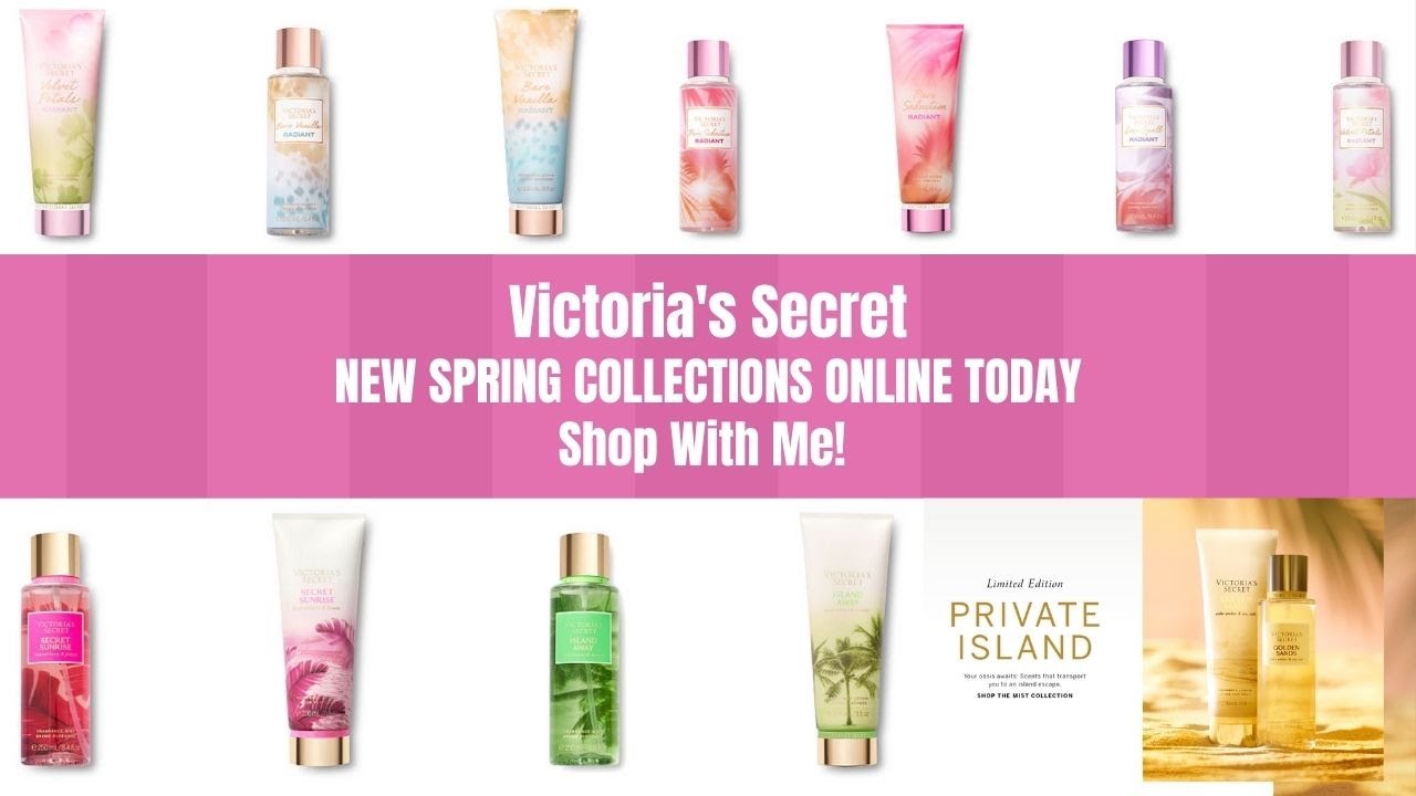 Victoria's Secret NEW SPRING COLLECTIONS ONLINE TODAY - Shop With Me ...