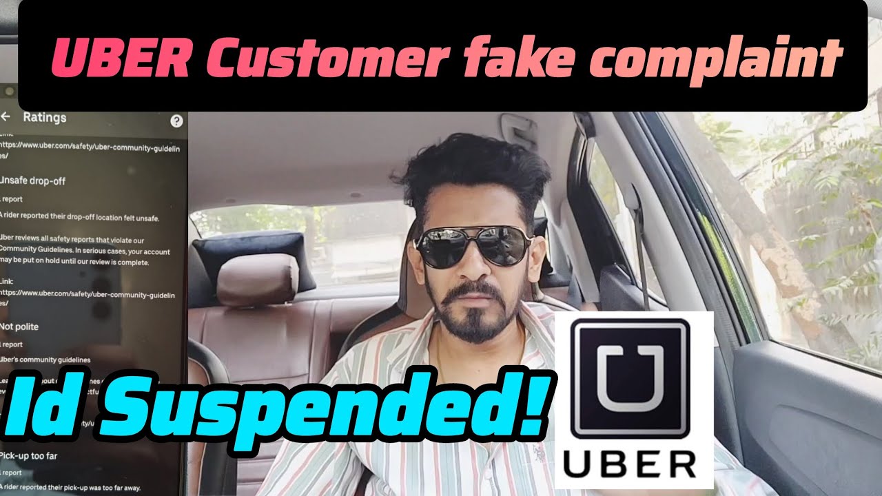 Uber Drivers Fake Complaint | Uber ID Blocked #uber - YouTube