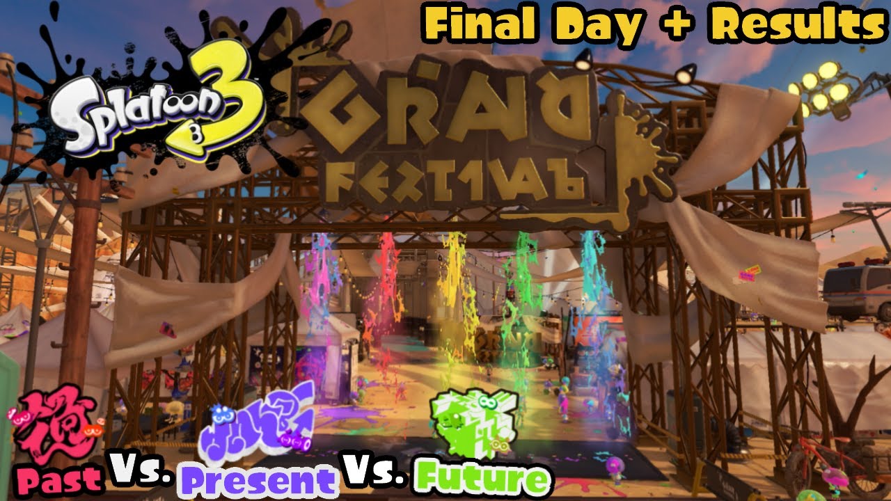 FINAL HOURS OF GRAND FEST!!! With Results! - Splatoon 3 Grand Fest ...