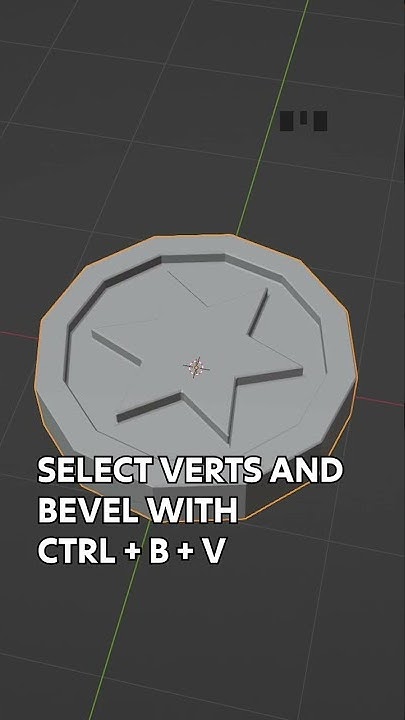 How To MODEL A Gold Coin In Blender - 3D Beginner Tutorial #shorts ...