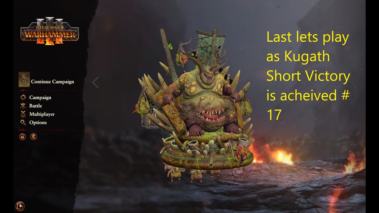 Total Warhammer 3 IE !! NURGLE and Kugath ! SHORT VICTORY DONE #17 ...