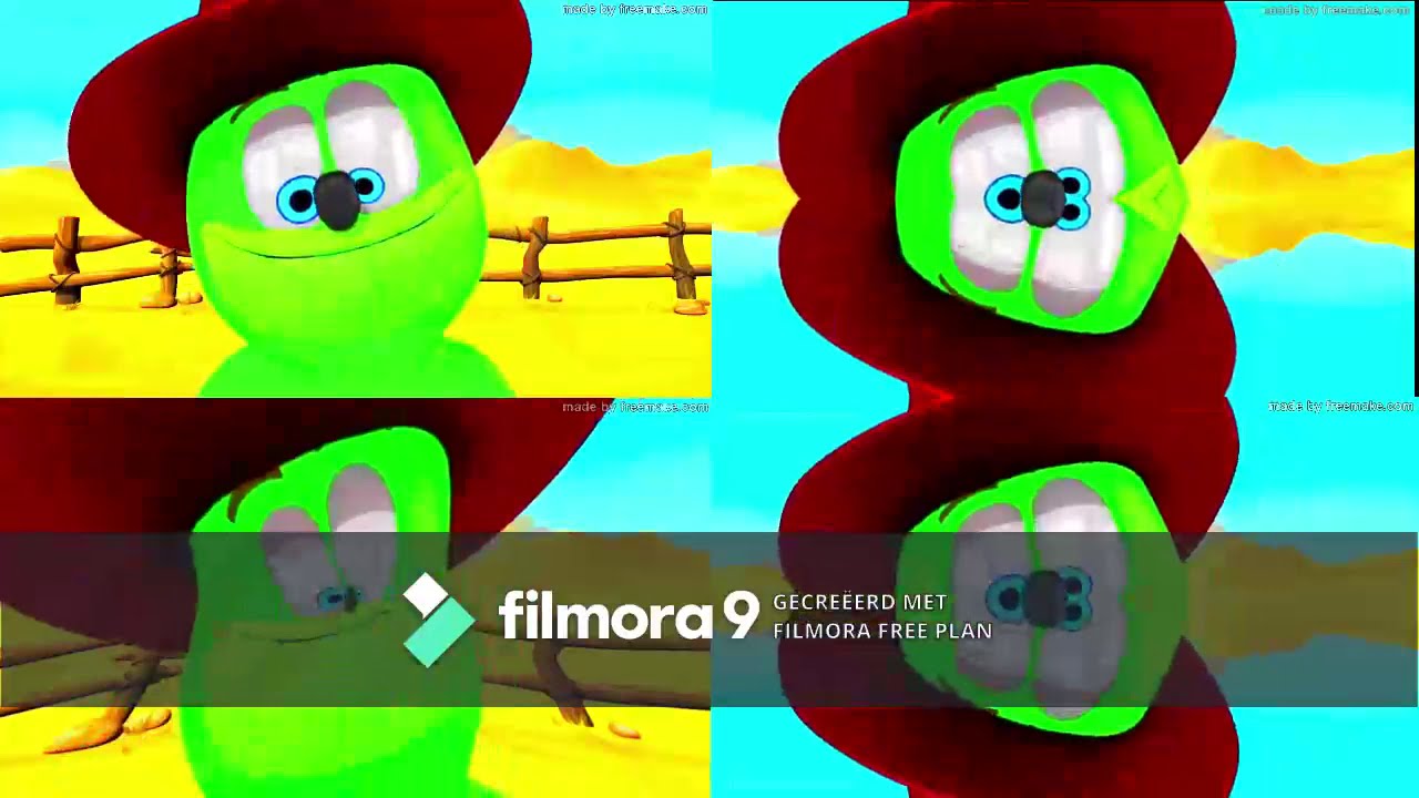 Gummy Bear Song HD (Four Chipmunk Voice & Neon Versions At Once) - YouTube