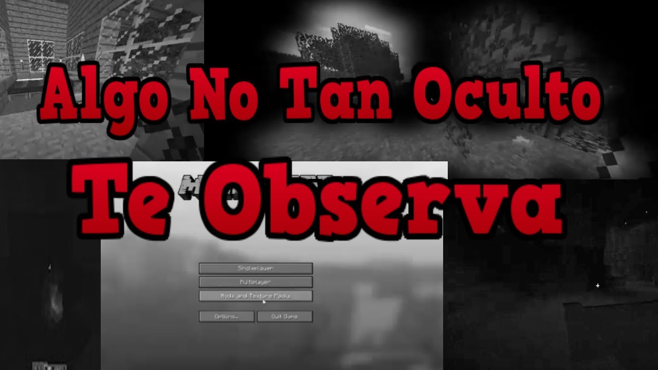 ¿te Sientes Observado El Misterio De Minecraft How 2 Reuploads Youtube