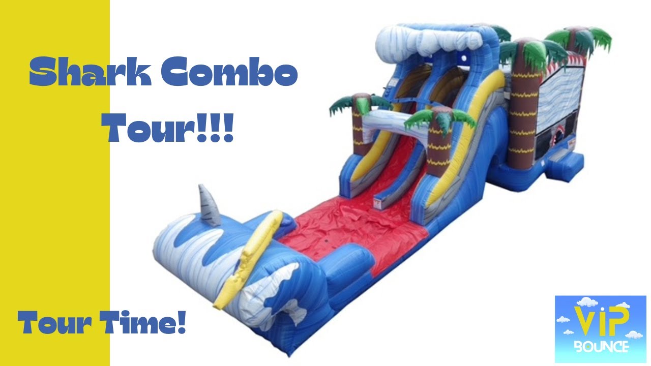 Ultimate Fun Unveiled: VIP Bounce Tours the NEW Shark Combo Dual Lane ...