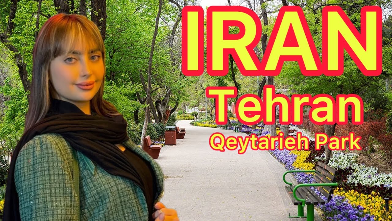 IRAN 2024🇮🇷 Tehran City Walking Tour on Qeytarieh Park - YouTube