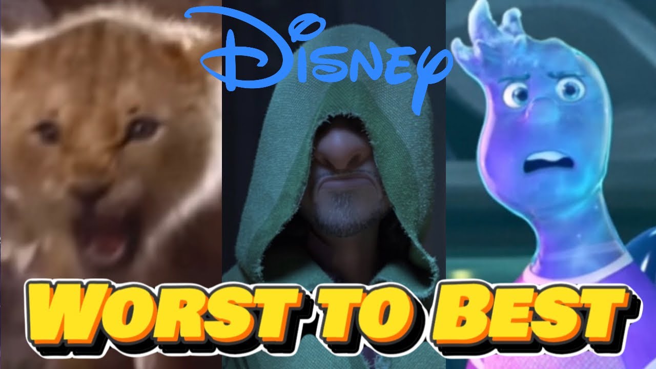 Ranking Every Disney Movie I’ve Seen From Worst To Best (Out of Context ...