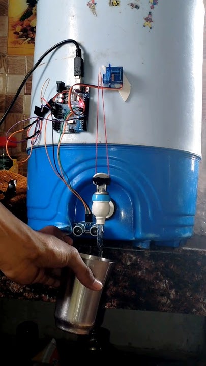 Arduino based automatic water tap usingultra sonic sensor and micro servo #trendingreels # ...