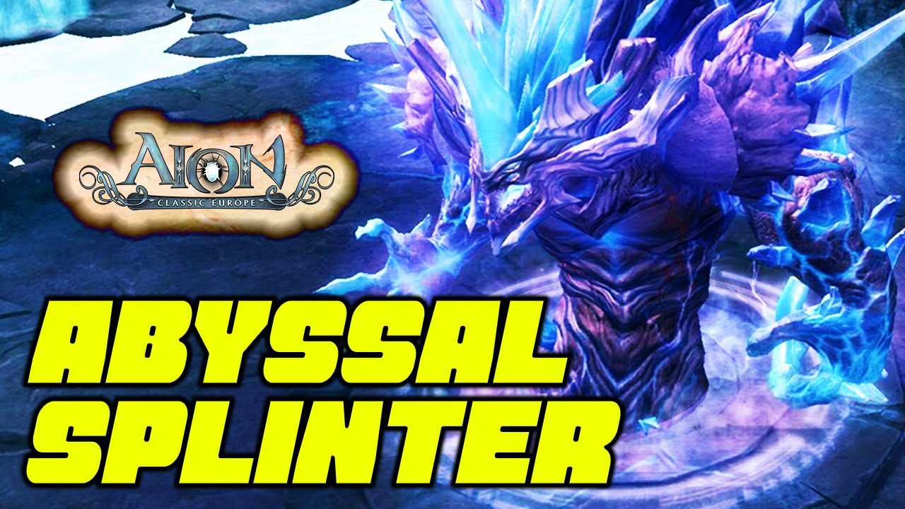 Aion Classic EU Abyssal Splinter (Ranger POV) - YouTube