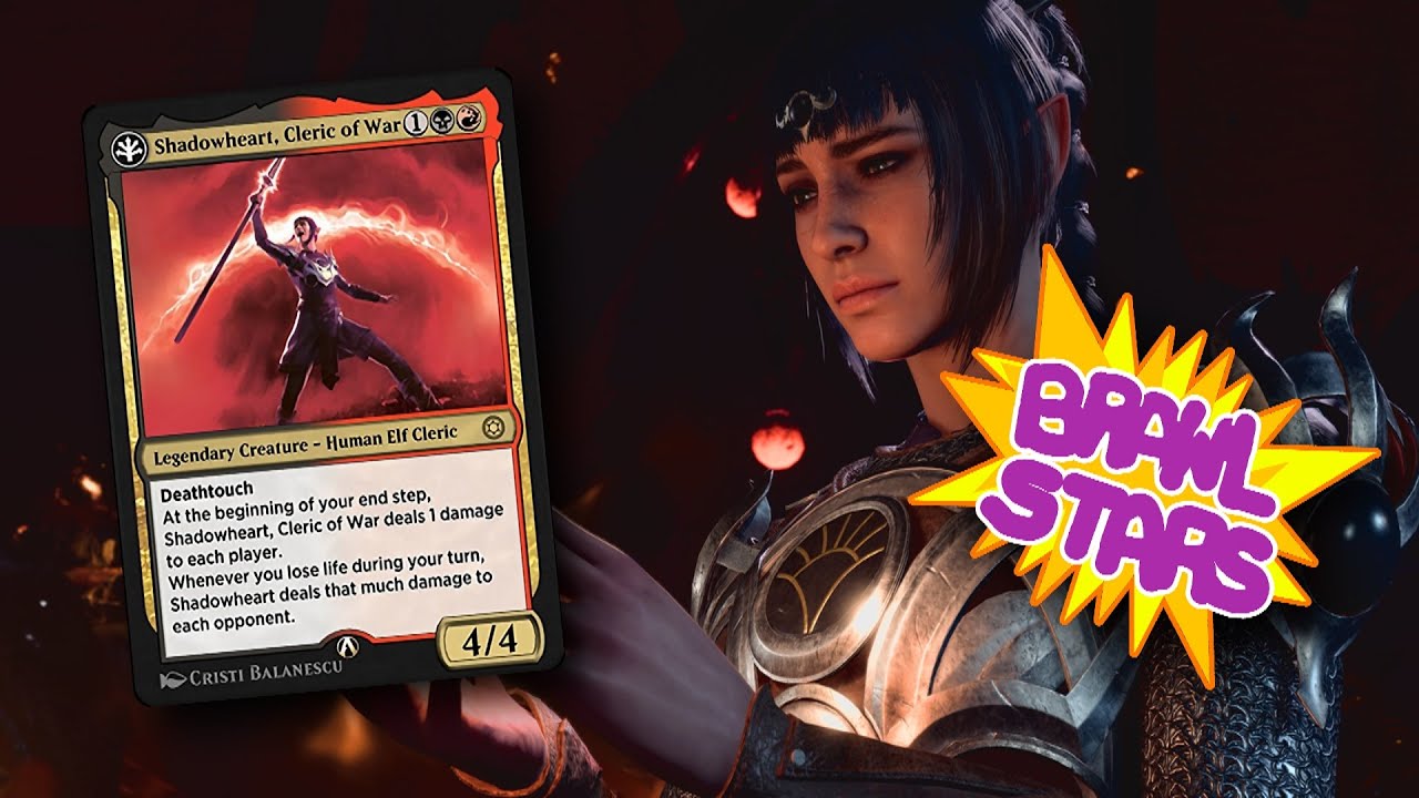 Brawl Stars: Sharran is Caring - Shadowheart, Cleric of War Historic ...