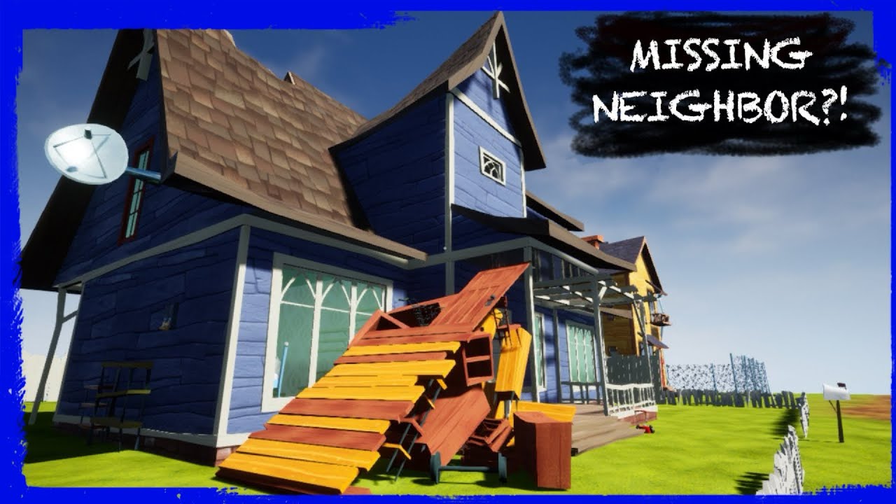 HELLO NEIGHBOR MOD KIT: MISSING NEIGHBOR?! - YouTube